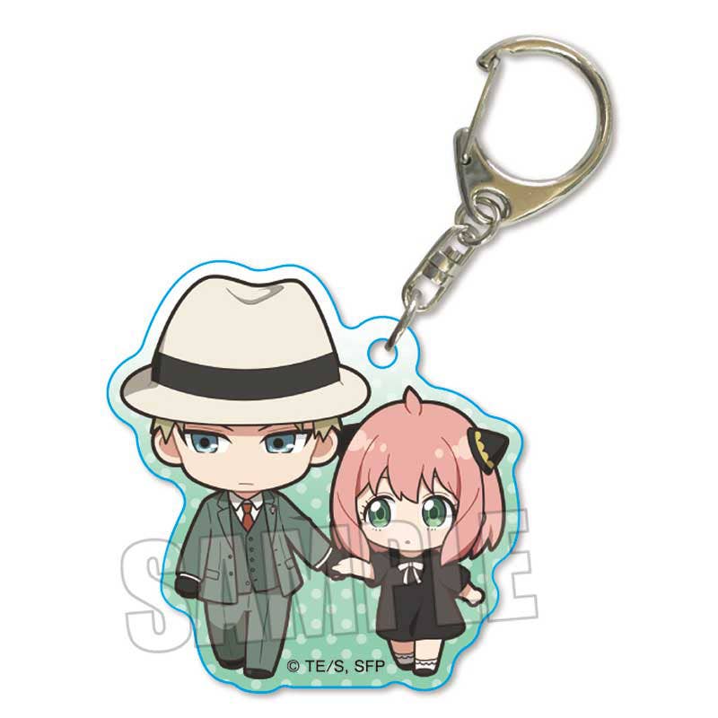 Spy x Family: Petit Memo! Acrylic Keychain / Loid Forger & Anya Forger ...