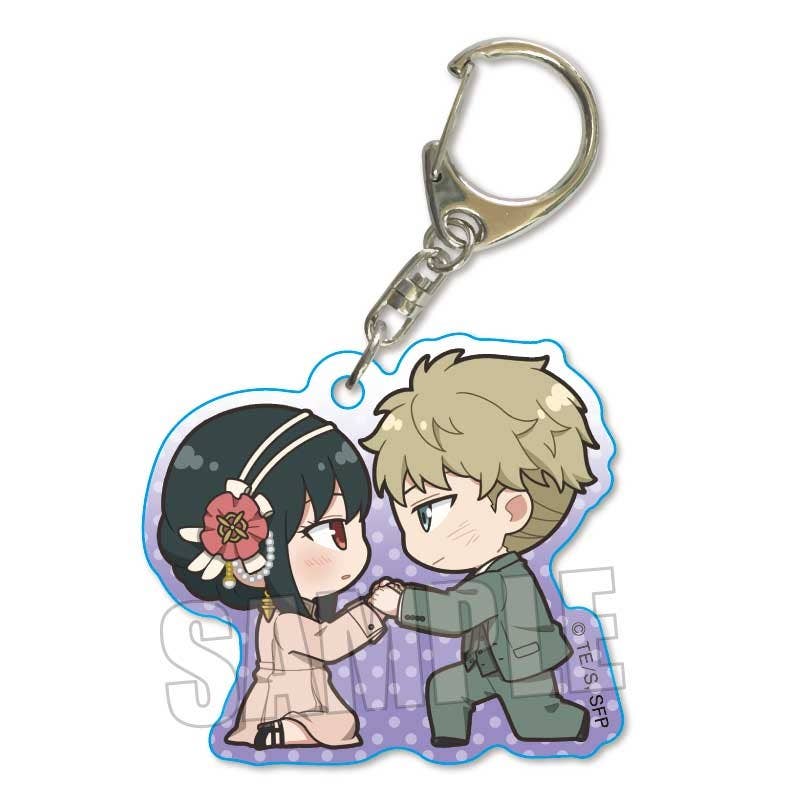 Spy x Family: Petit Memo! Acrylic Keychain / Loid Forger & Yor Forger ...
