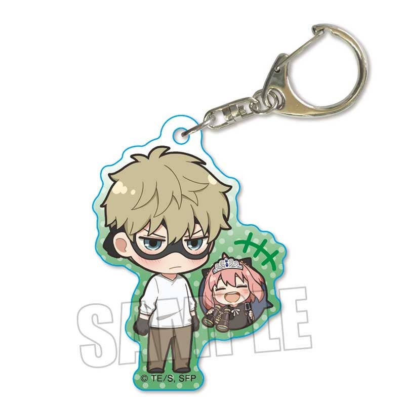 Spy x Family: Petit Memo! Acrylic Keychain / Loid Forger & Anya Forger ...