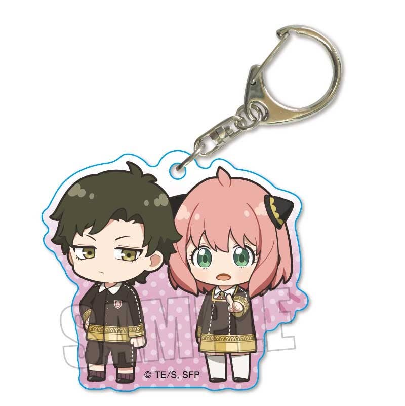 Spy x Family: Petit Memo! Acrylic Keychain / Anya Forger & Damian ...