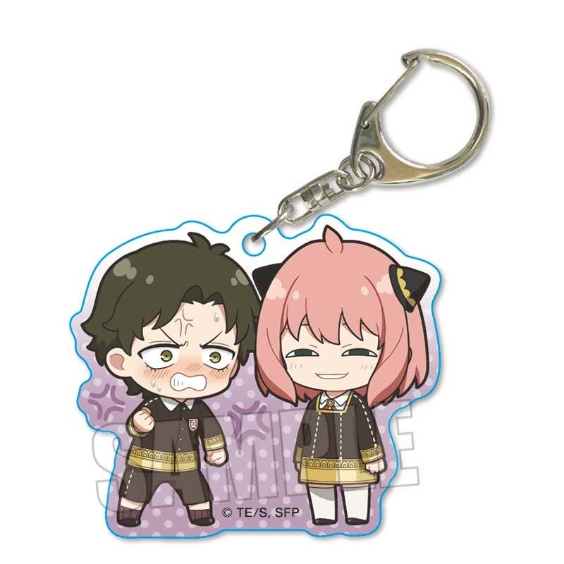 Spy x Family: Petit Memo! Acrylic Keychain / Anya Forger & Damian ...