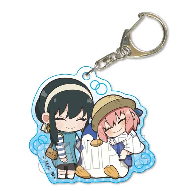 Spy x Family: Petit Memo! Acrylic Keychain / Anya Forger & Yor Forger ...