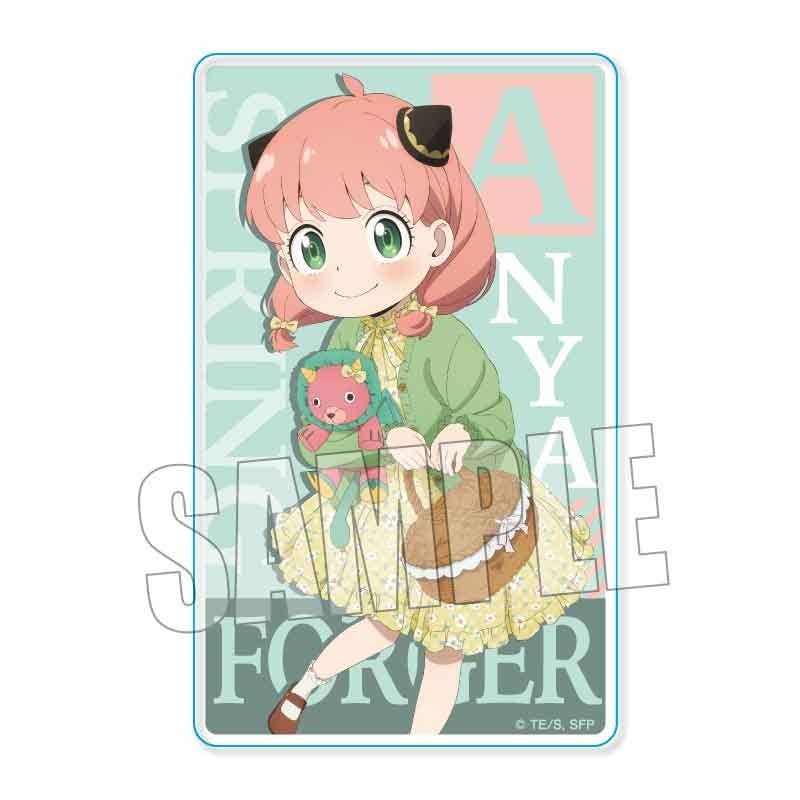 Spy x Family: Acrylic Card / Anya Forger (Spring Ver.) | HLJ.com