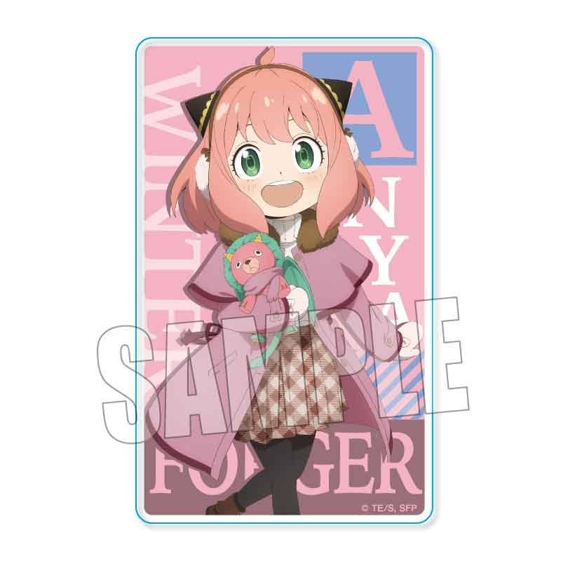 Spy x Family: Acrylic Card / Anya Forger (Winter Ver.) | HLJ.com