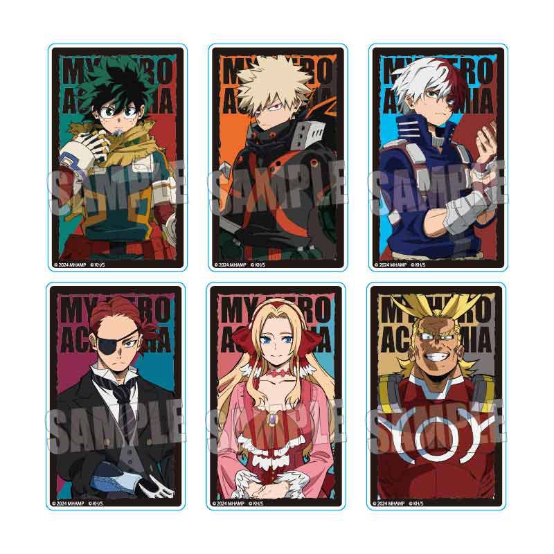My Hero Academia The Movie Your Next: Trading Acrylic Card 1Box 6Pcs ...