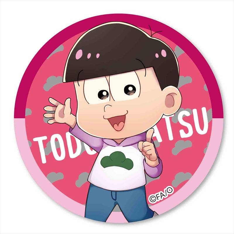 Osomatsu-san 2nd Season Teku Toko Glitter Can Badge / Todomatsu | HLJ.com