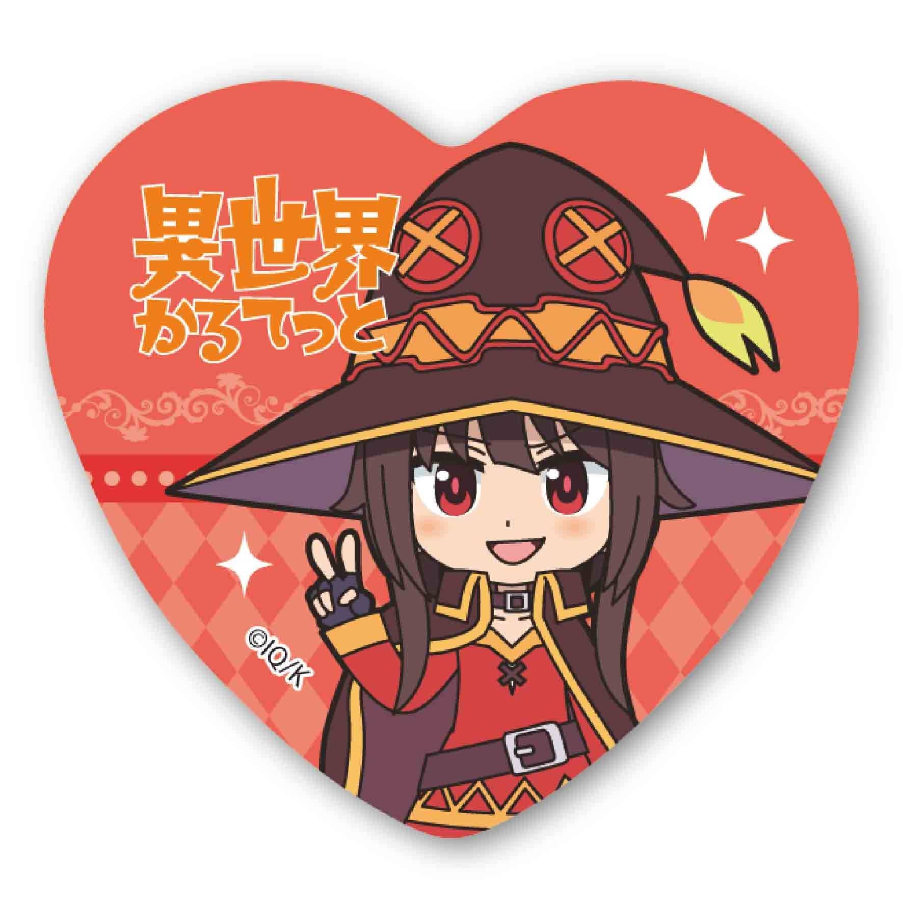 Isekai Quartet: Heart Can Badge: Megumin | HLJ.com