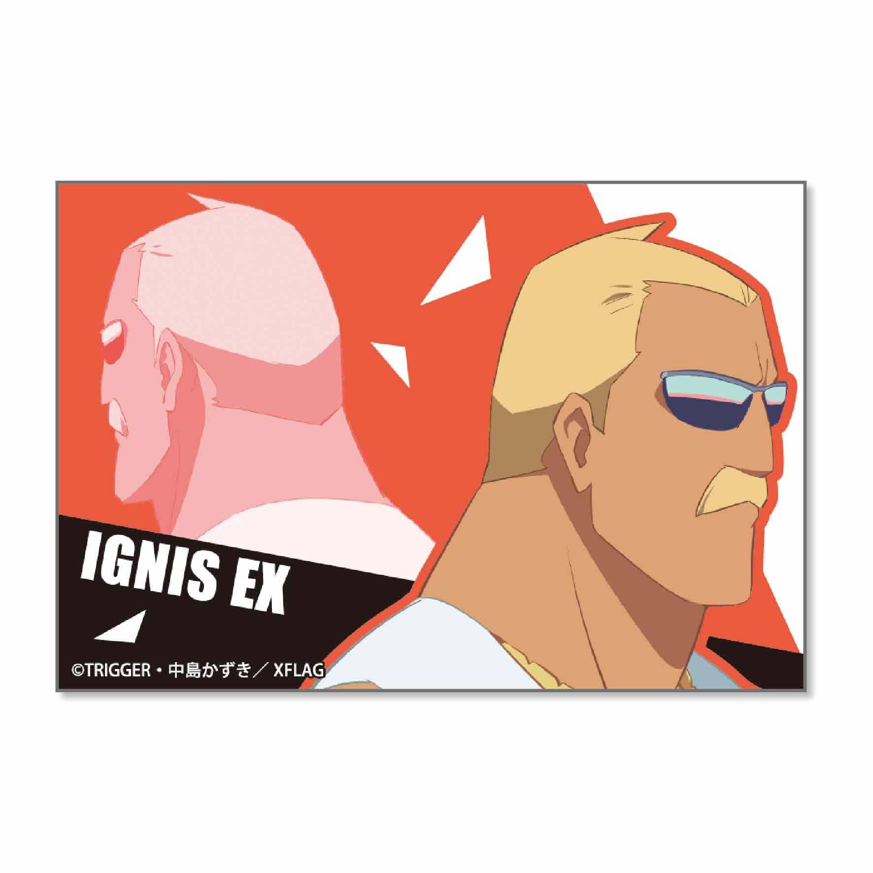 Promare: Big Square Can Badge: Ignis Ex | HLJ.com