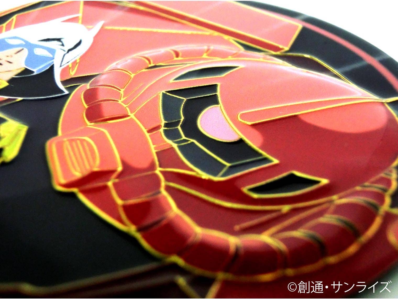 Mobile Suit Gundam: Engraving Metal Art Sticker 2 Char & Zaku (Reissue ...