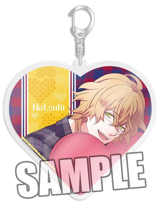 Utano Prince Sama Acrylic Key Holder Heart Ver. Natsuki Shinomiya | HLJ.com