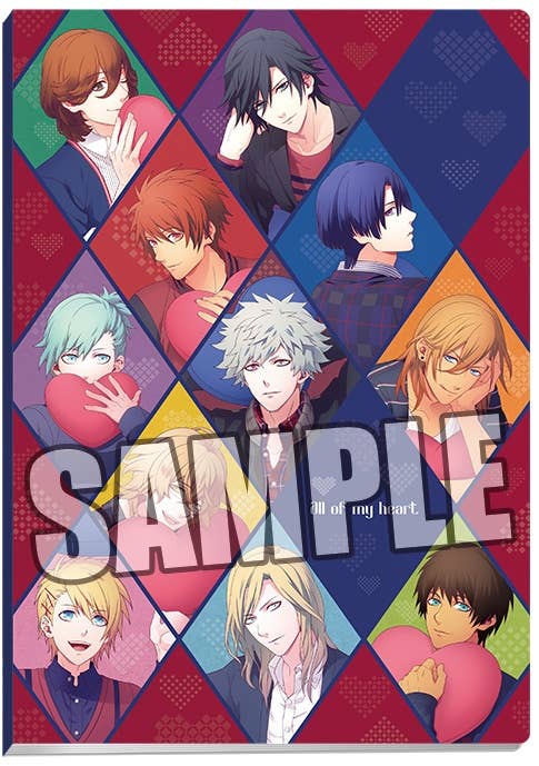 Utano Prince Sama Clear File Storage Folder Heart Ver. | HLJ.com