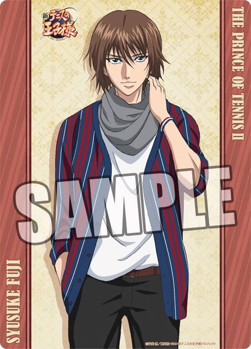 New Prince of Tennis B5 Clear Plastic Sheet Shusuke Fuji pattern Ver ...