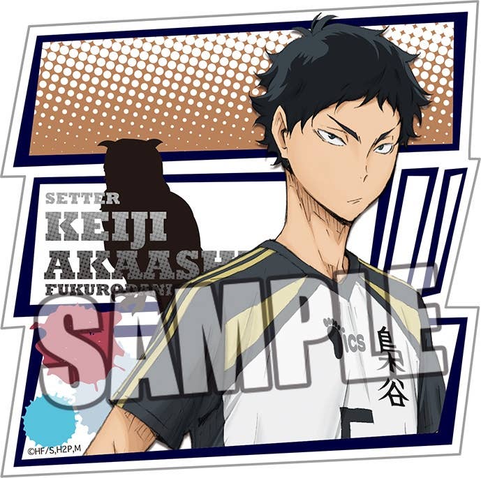 Haikyuu!! Second Season: Magnet Sticker Keiji Akaashi | HLJ.com