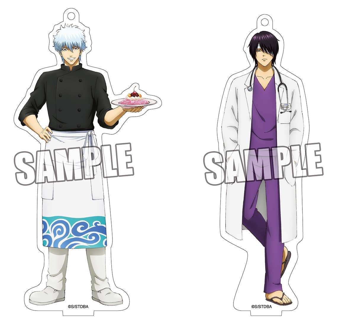 Gintama: Acrylic Stand Set Gintoki Sakata, Shinsuke Takasugi Actor ...