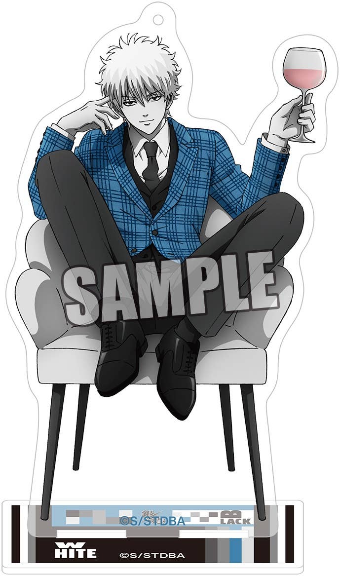 Gintama: Acrylic Stand Gintoki Sakata Monochrome Suit Ver. | HLJ.com