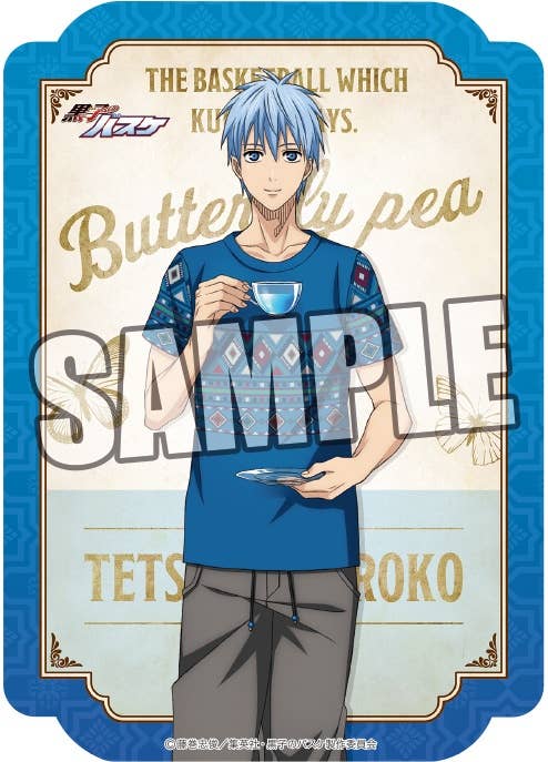 Kuroko's Basketball: Travel Sticker "Tetsuya Kuroko" Tea Break Ver ...