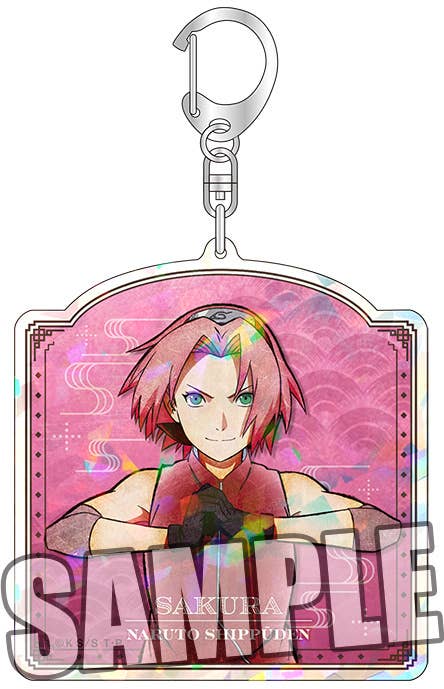 Naruto Shippuden: Hologram Acrylic Keychain Sakura Haruno | HLJ.com