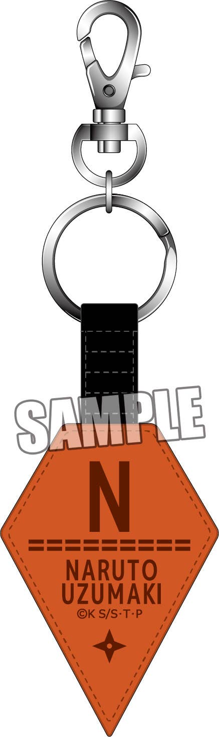 Naruto Shippuden: Synthetic Leather Keychain Naruto Uzumaki | HLJ.com