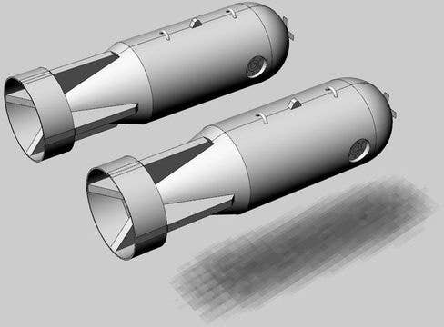 Mk54 Depth Charge (2 Pieces) | HLJ.com