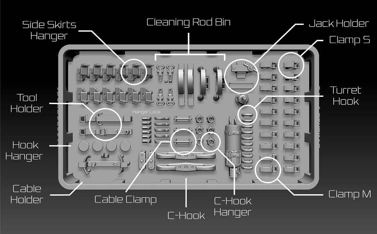 WWII German Panther Tank G Detail Set | HLJ.com