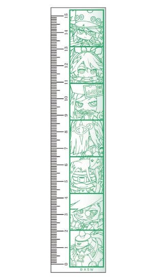 GUILTY GEAR Xrd-REVELATOR- Acrylic Ruler 03 Green | HLJ.com