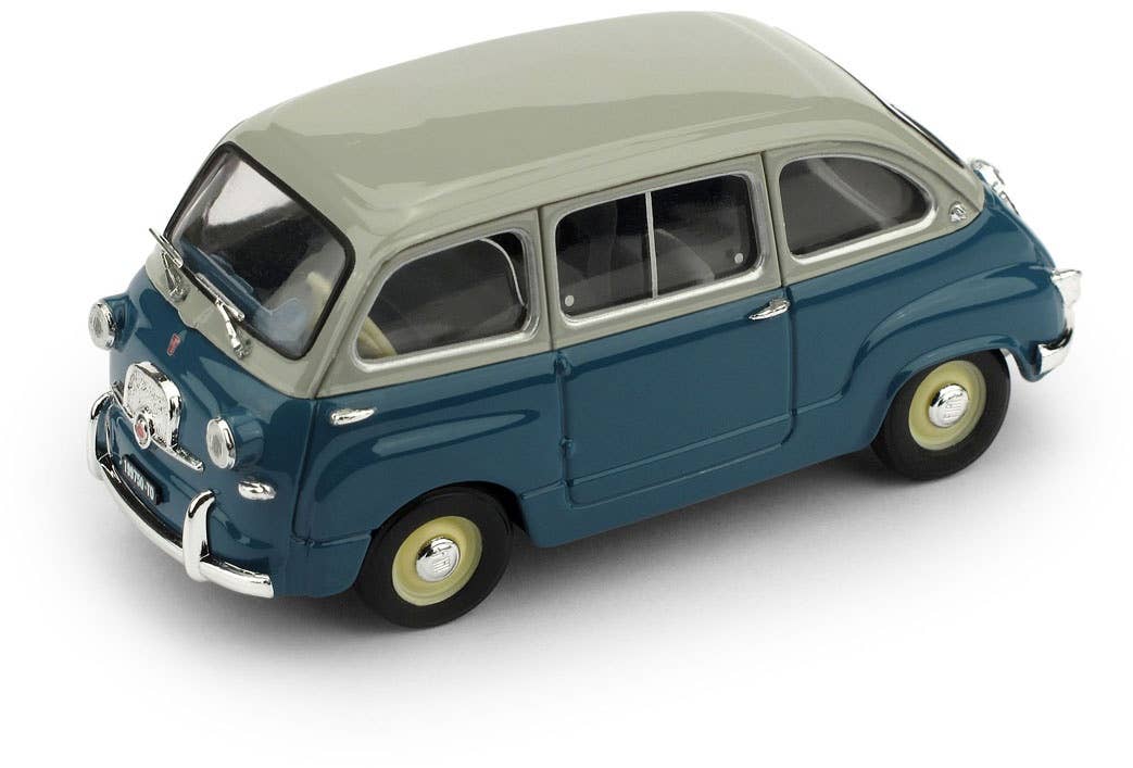 Fiat 600 Multipla 1956 Light Gray & Light Blue | HLJ.com