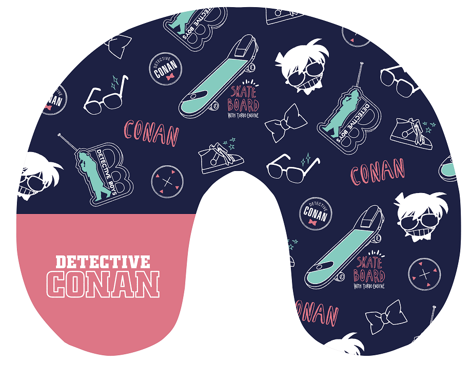 Detective Conan: Travel Series Neck Pillow Graffiti Pattern | HLJ.com