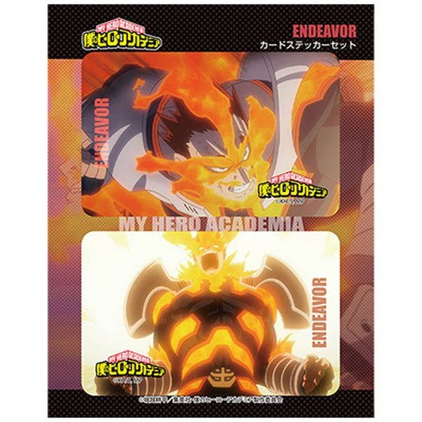 My Hero Academia: Card Sticker Set Ver.2 Endeavor | HLJ.com