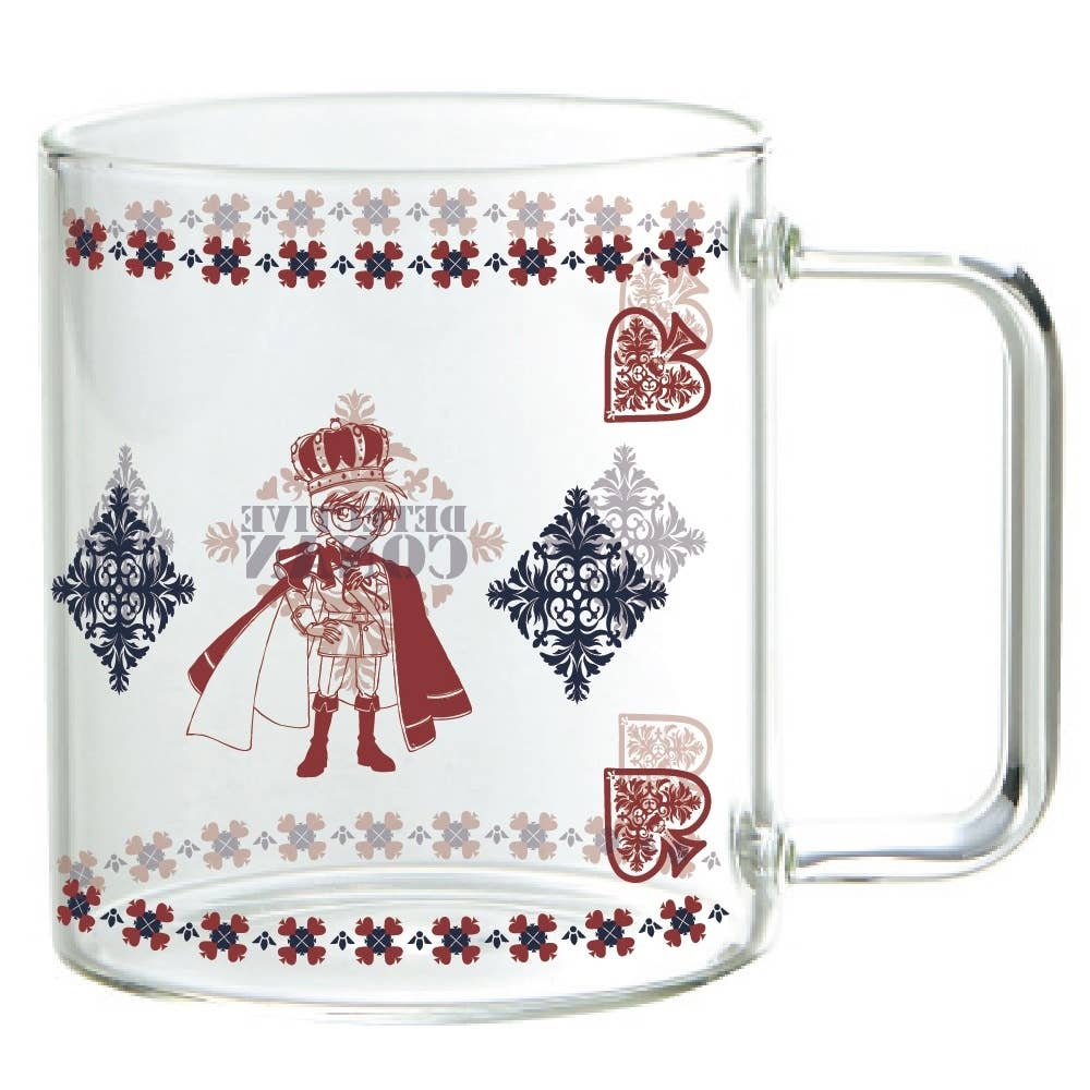 Detective Conan: Heat Resistant Glass Mug Playing Cards Ver. A) Conan ...