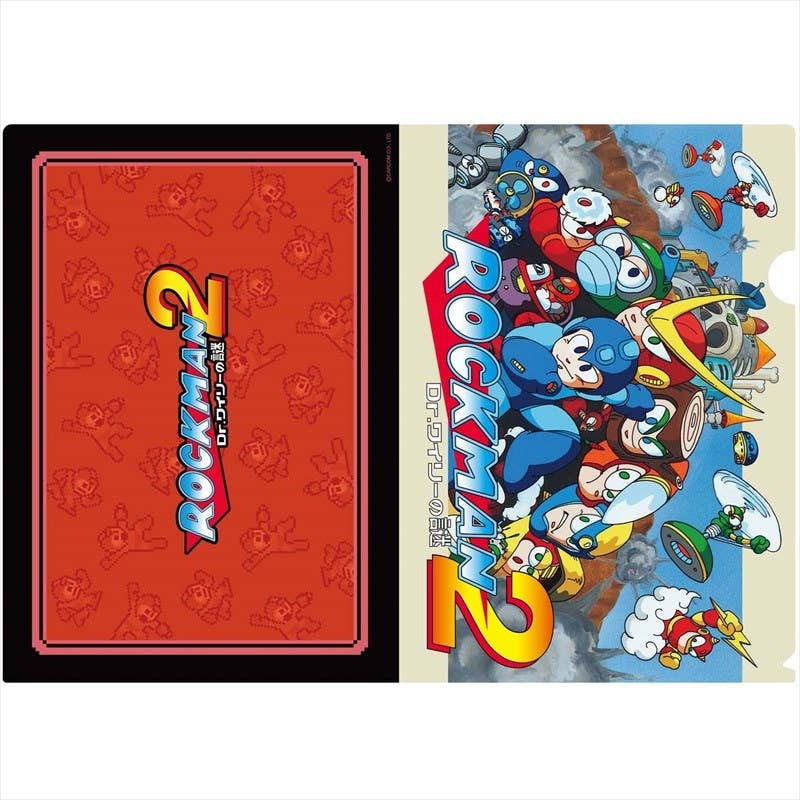 Rockman (Megaman) A4 Clear File Rockman 2 | HLJ.com