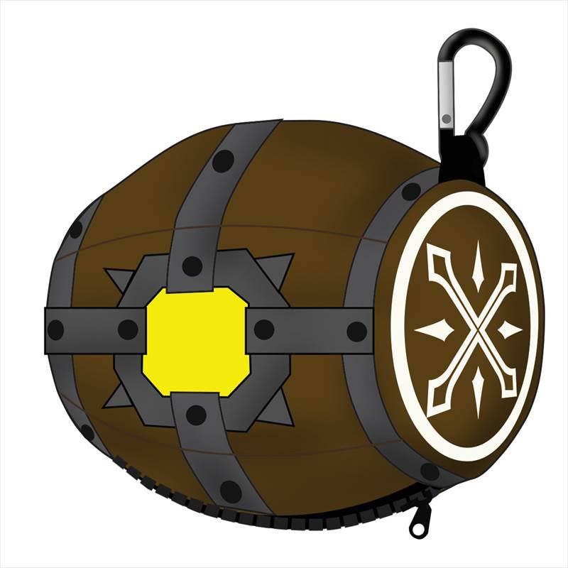 Monster Hunter XX: Pouch with Carabiner Maka Alchemy Barrel | HLJ.com