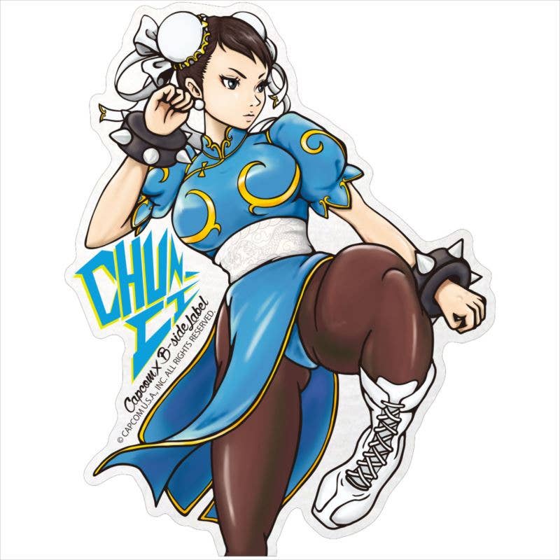Capcom x B-Side Label Sticker Ultra Street Fighter II: Chun-Li | HLJ.com