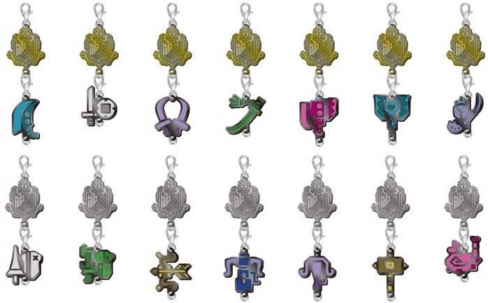 Monster Hunter: World Weapon Icon Concatenated Charm Collection: 1Box ...