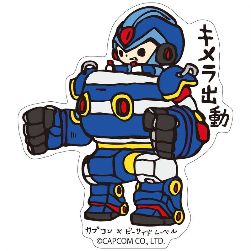 Capcom x B-Side Label Sticker Mega Man X Ride Armor | HLJ.com