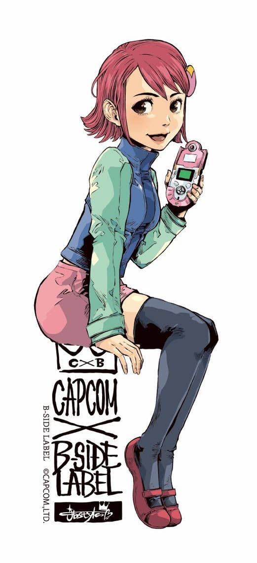 Capcom Girl: Capcom x B-Side Label Sticker Mail | HLJ.com