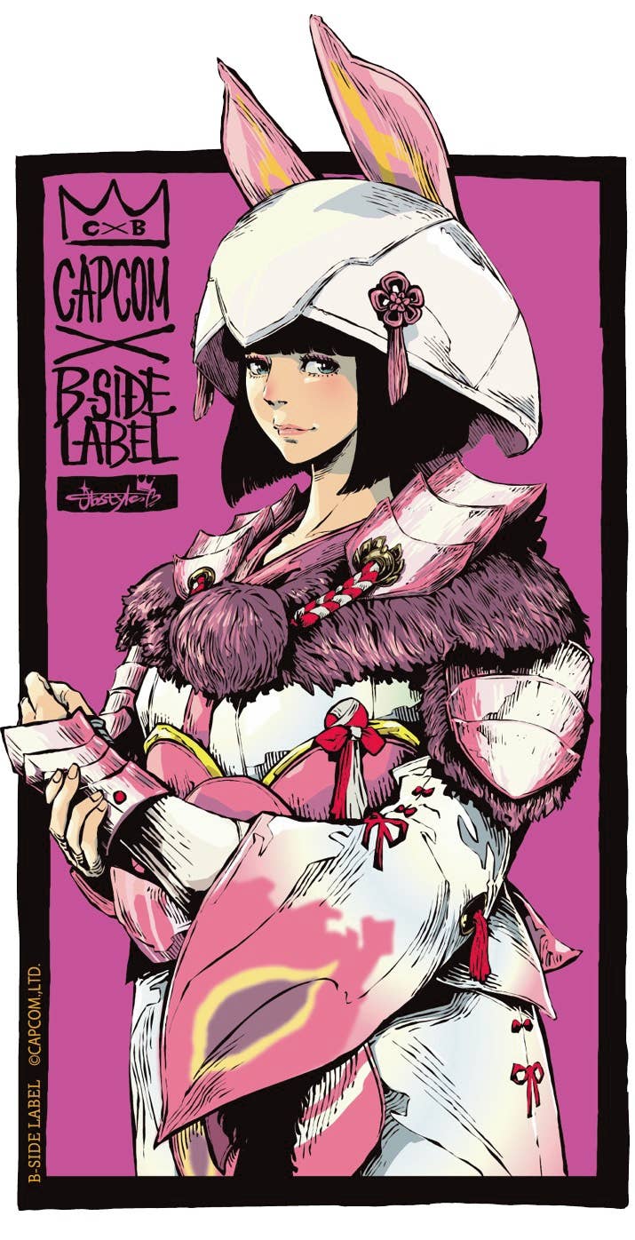Capcom Girl: Capcom x B-Side Label Sticker Mitsune | HLJ.com