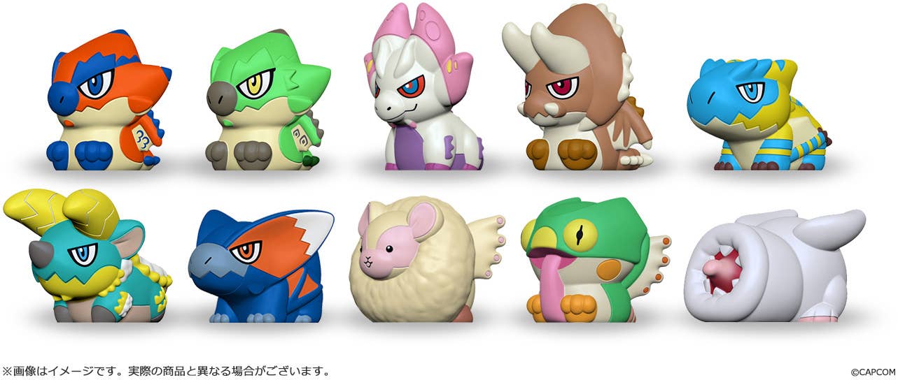 Monster Hunter: Capcom Figure Builder Finger Puppet Monster Hunter Vol ...