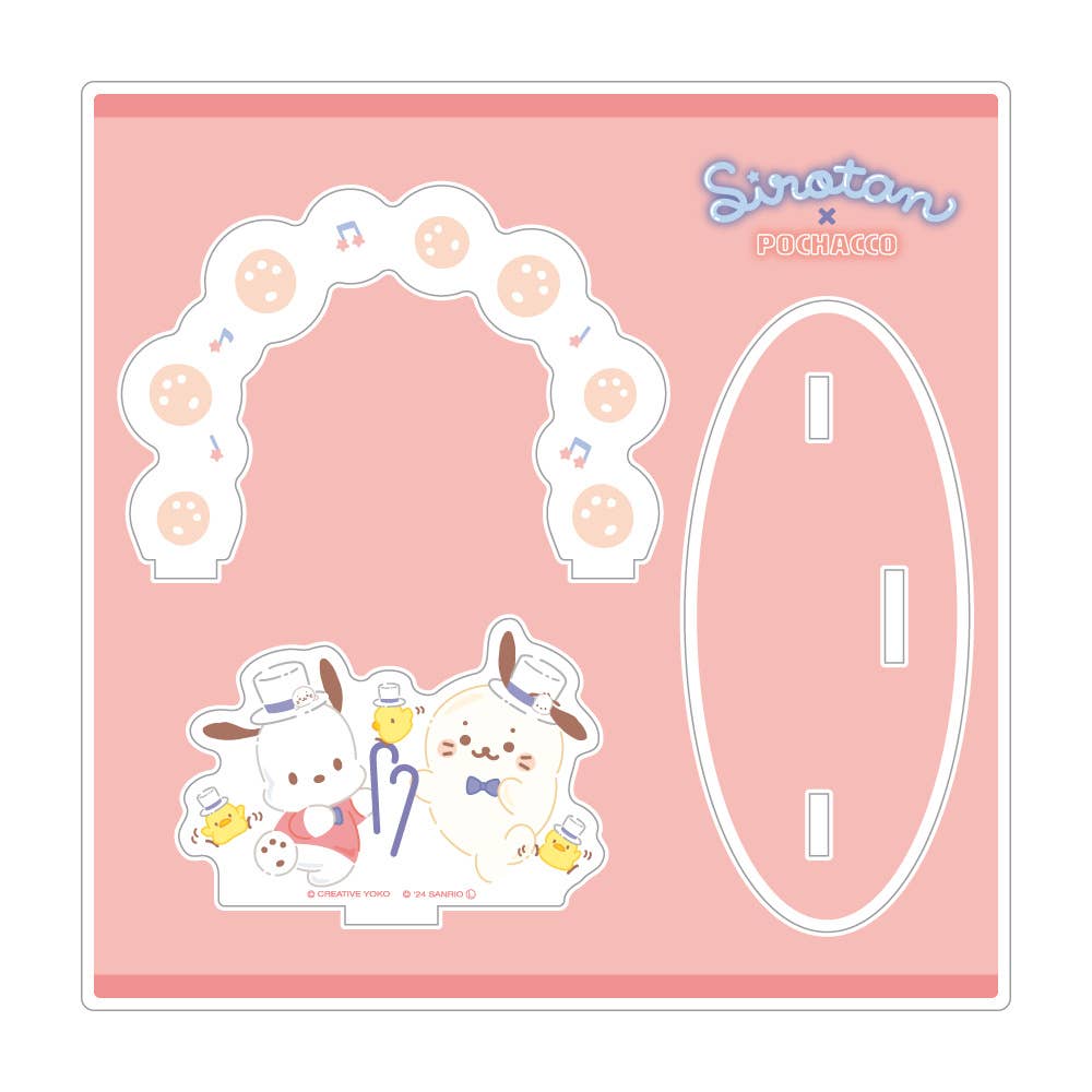 Sirotan x Hapidanbui: Acrylic Diorama / Sirotan x Pochacco | HLJ.com
