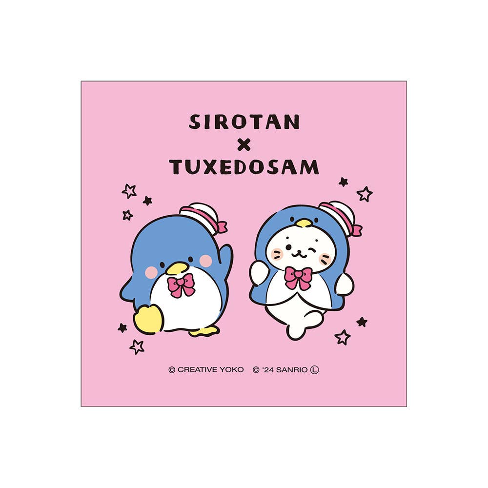 Sirotan x Hapidanbui: Hand Towel / Sirotan x Tuxedo Sam | HLJ.com