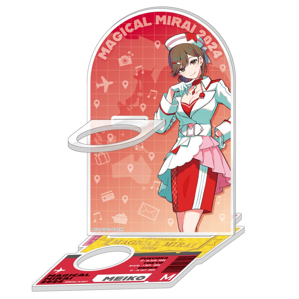 Hatsune Miku Magical Mirai 2024 Acrylic Penlight Stand / Meiko Hinatsu ...