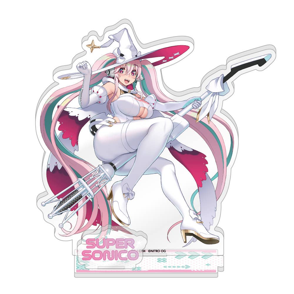 Hatsune Miku GT Project: Racing Miku 2024 Ver. x Super Sonico Connecting Acrylic Stand/B | HLJ.com