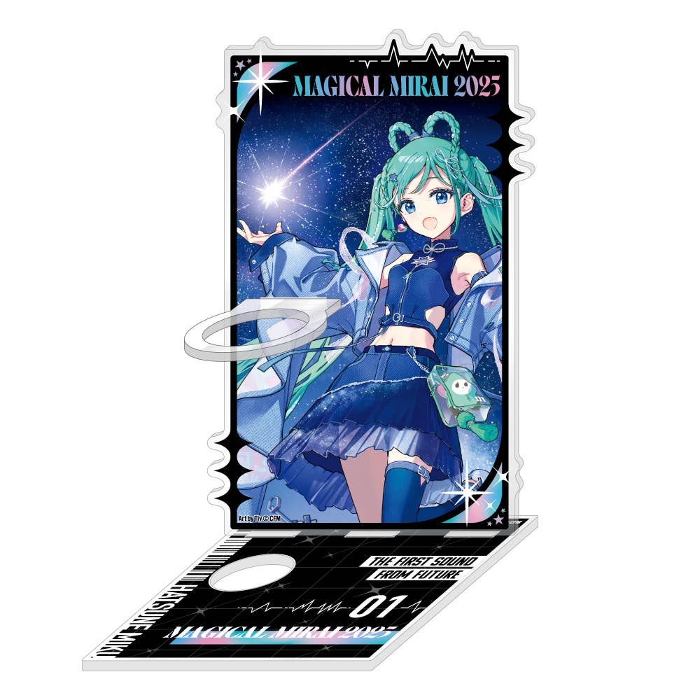 Magical Mirai 2025: Acrylic Penlight Stand / Hatsune Miku Tiv Ver ...