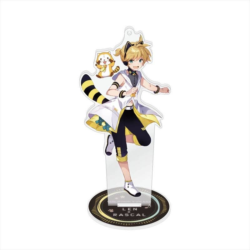Hatsune Miku x Rascal 2022: Acrylic Keychain with Stand [Kagamine Len ...