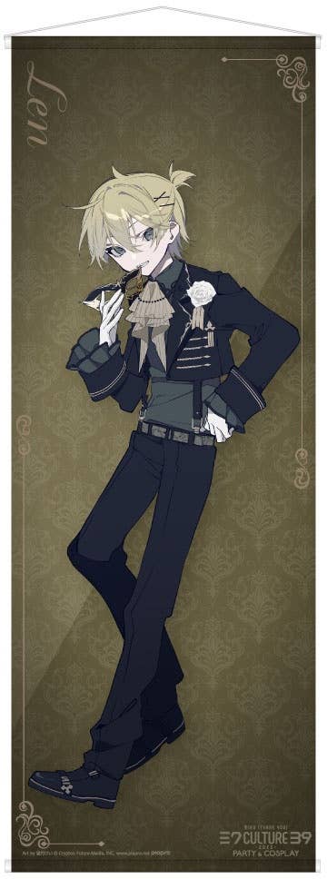 Hatsune Miku: 39Culture 2023 PARTY Life Size Tapestry / Kagamine Len ...