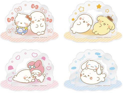 Sirotan x Sanrio characters: Acrylic Diorama / Sirotan x Hello Kitty ...
