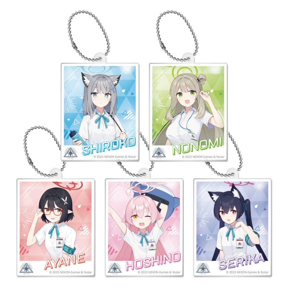 Blue Archive: Trading Newly Drawn Acrylic Keychain 1Box 5pcs | HLJ.com