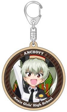Girls und Panzer das Finale Wood Keychain Anchovy Ver. | HLJ.com
