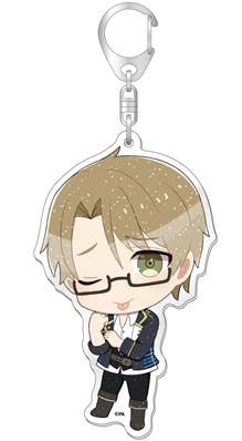 Tsukipro the Animation Tehepero Acrylic Keychain with Lame Morihito ...