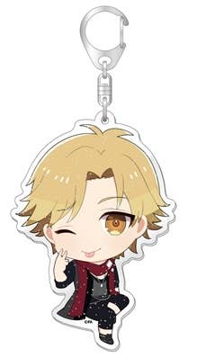 Tsukipro the Animation Tehepero Acrylic Keychain with Lame Tsubasa Okui ...