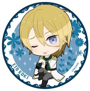 Tsukipro the Animation Tehepero Puni Puni Can Badge Kouki Eto | HLJ.com